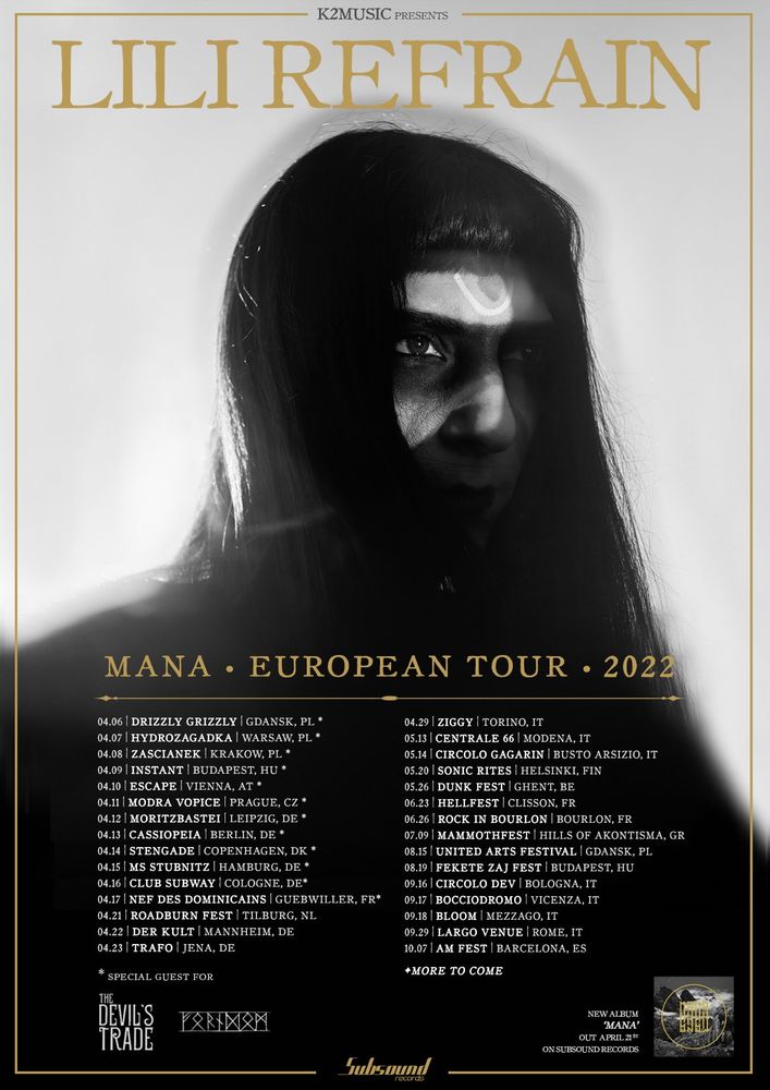 LILI REFRAIN: new album, single and tour - Femme Metal Webzine