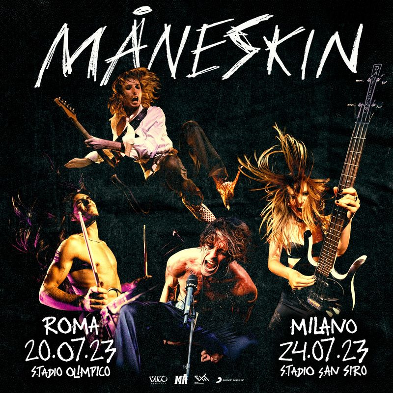MANESKIN: two new shows in Italy - Femme Metal Webzine