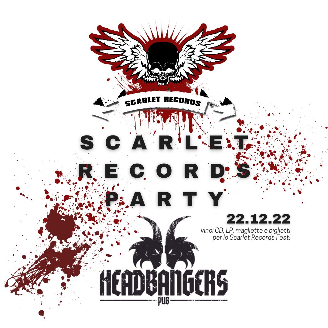 SCARLET RECORDS: annunciato un party all'Headbangers Pub di Milano ...