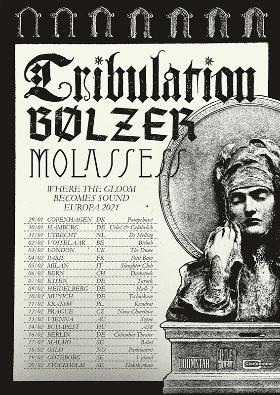 MOLASSES - the band announces a European tour with Tribulation and ...